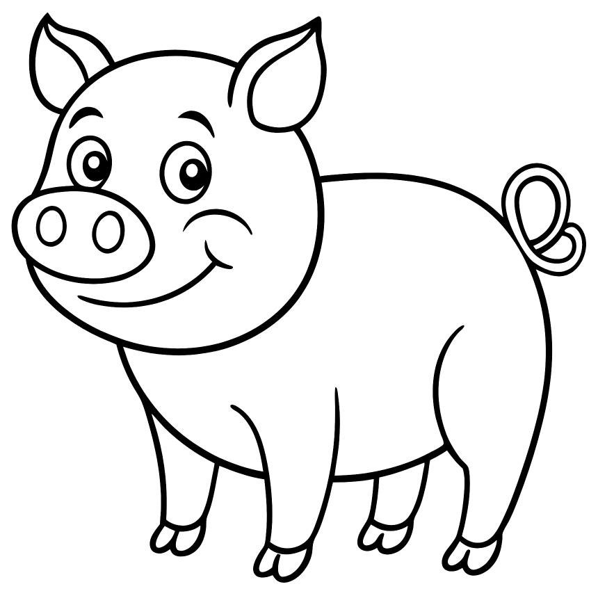 15 Animal Coloring Pages PNG, Coloring Pages for Kids, Printable ...