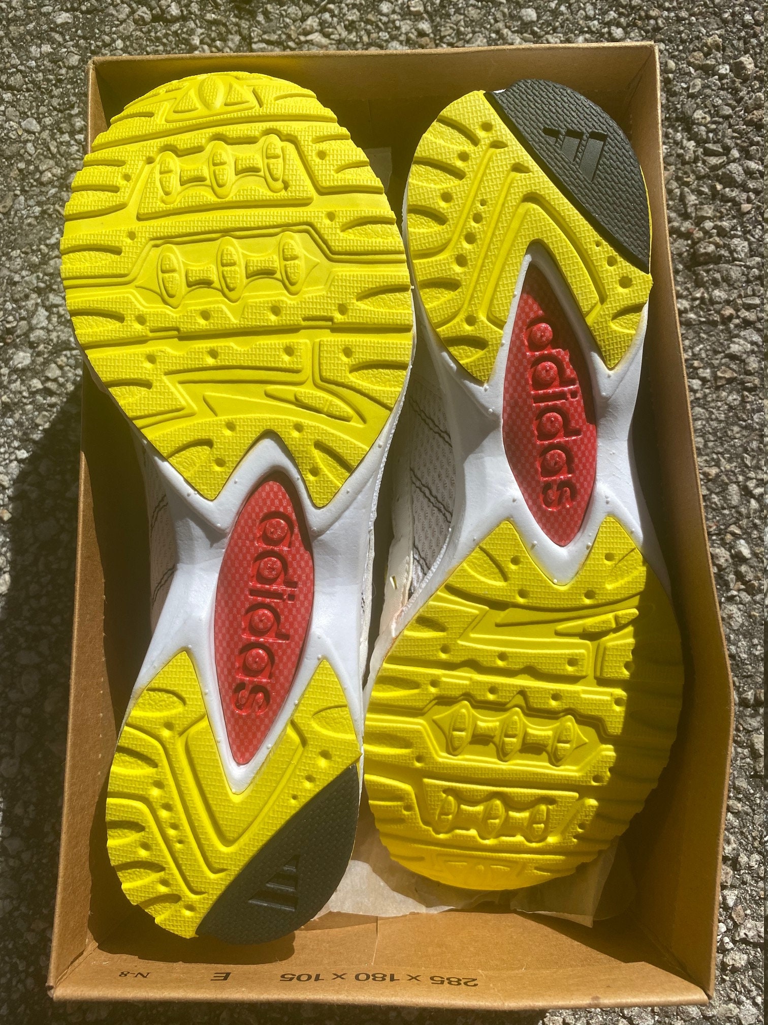 Adidas Converted Vintage Marathon Running Shoes Sneakers 1990s - Etsy