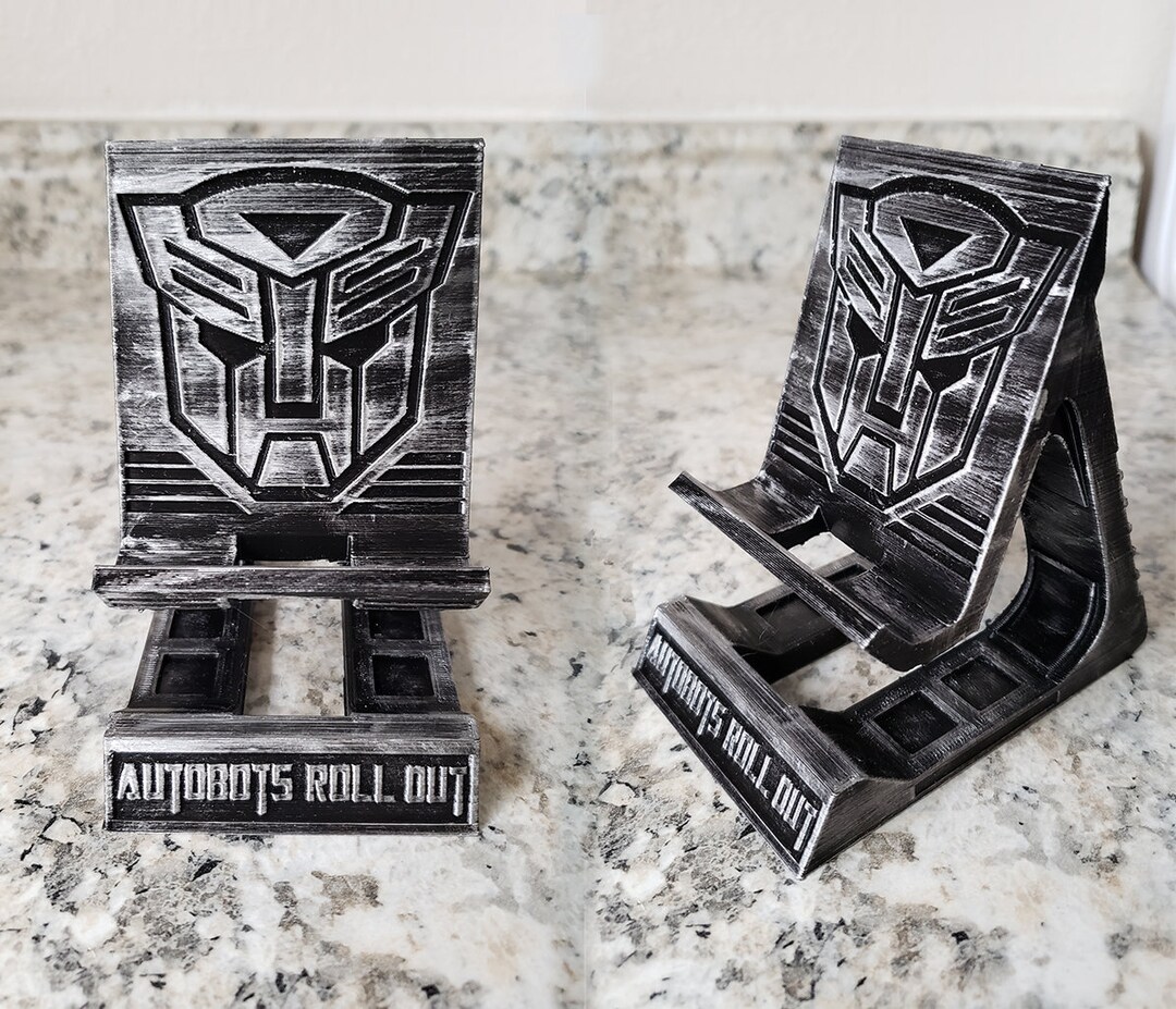 STL File Only - 80's Cartoon Themed Transformer/ Autobot Cellphone ...