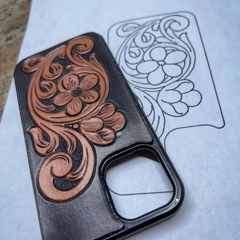 Leather Phone Case Pattern - Etsy