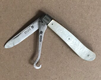 Pearl Handle Knife | Etsy