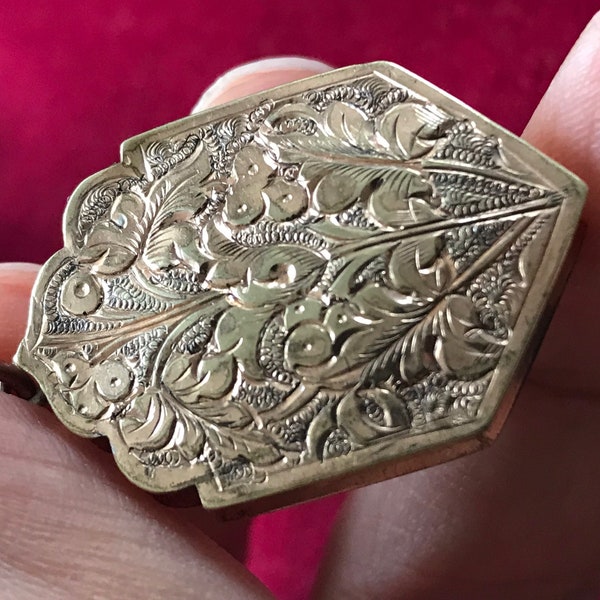 Shield Locket - Etsy
