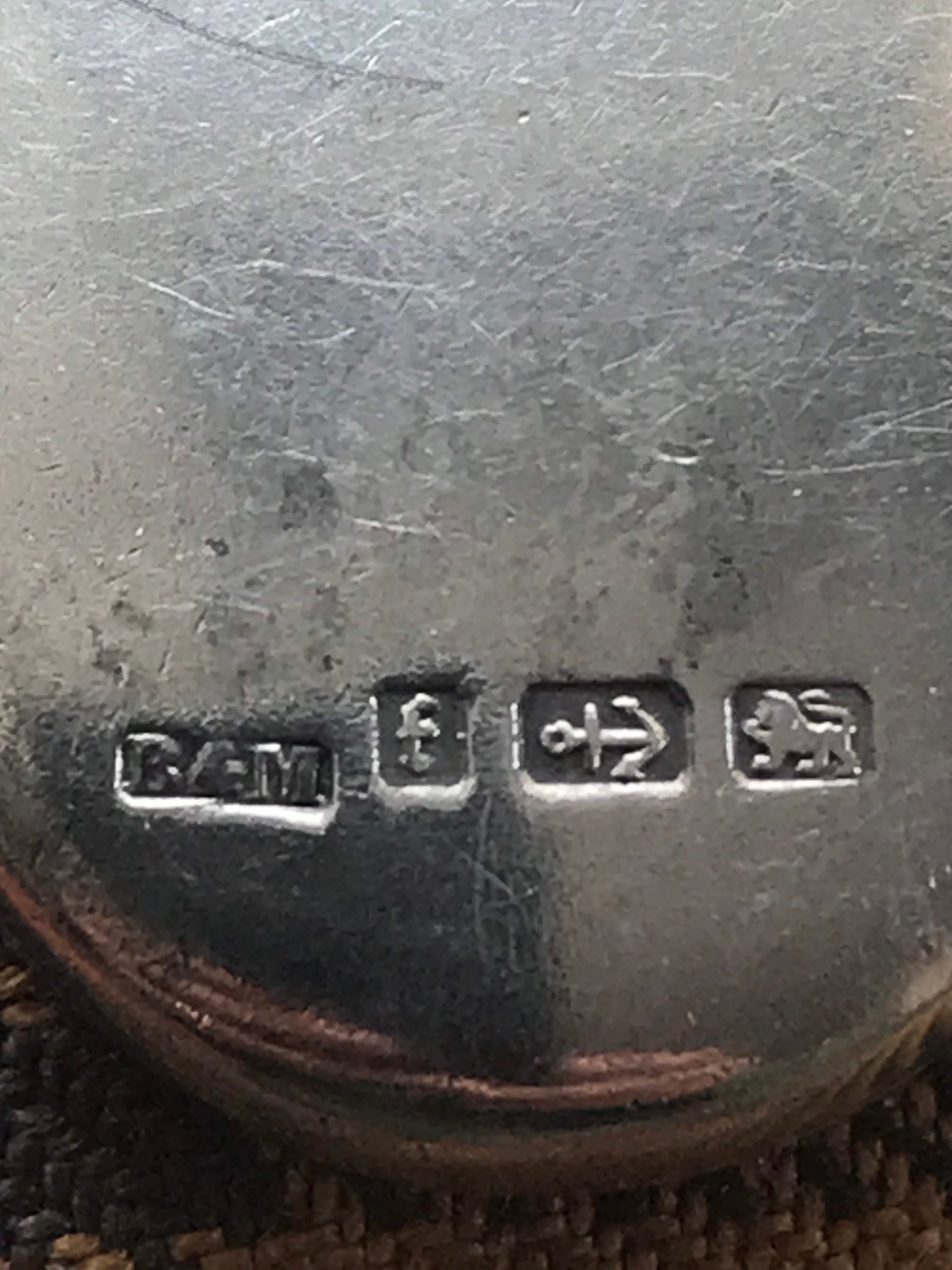 Victorian Silver Foliate Motif Locket Pendant Hallmark B'ham 1880 ...