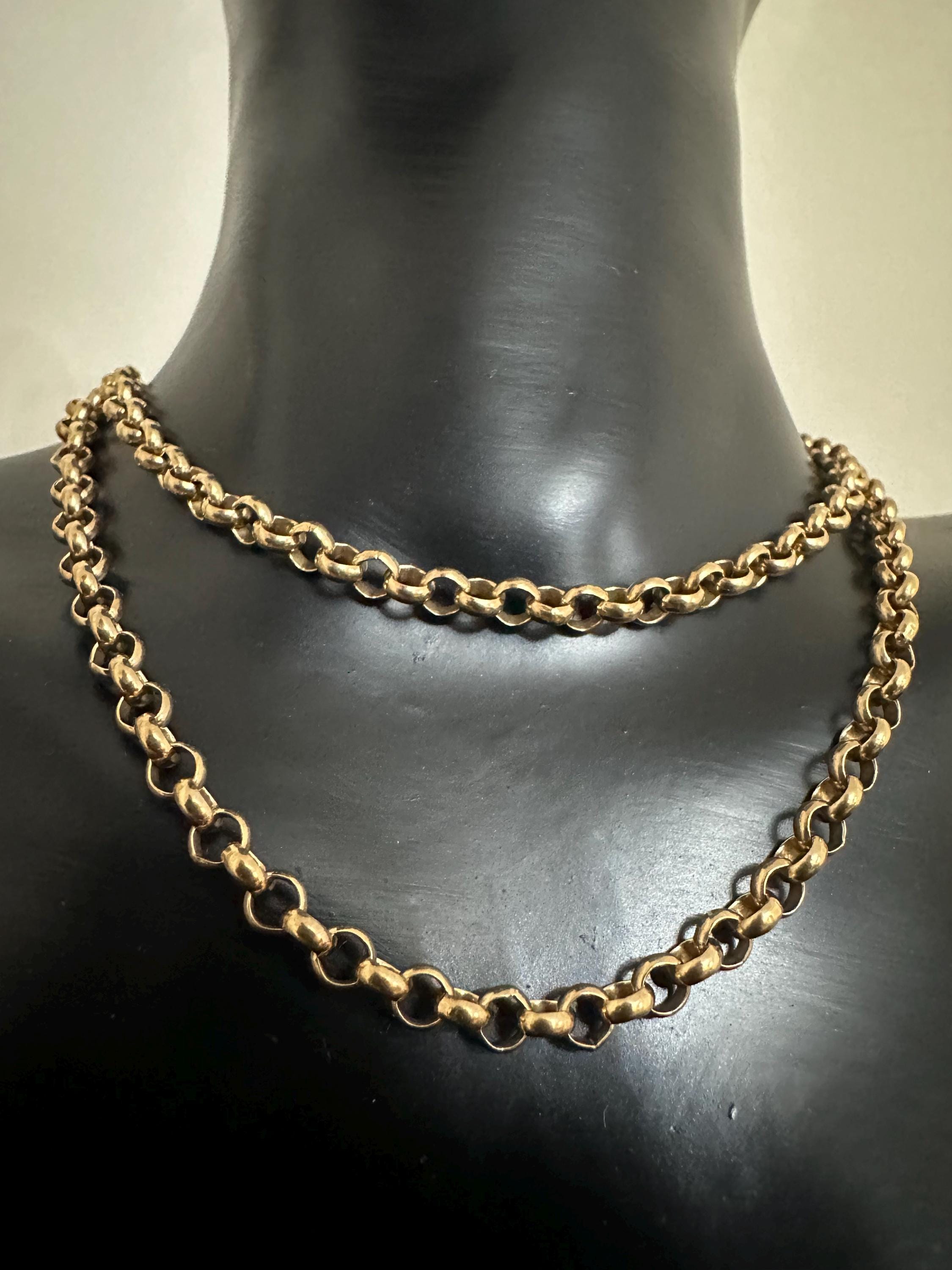 BOXED HEAVY Hallmark Elizabethan Vintage UNISEX 9K Yellow Gold Round ...