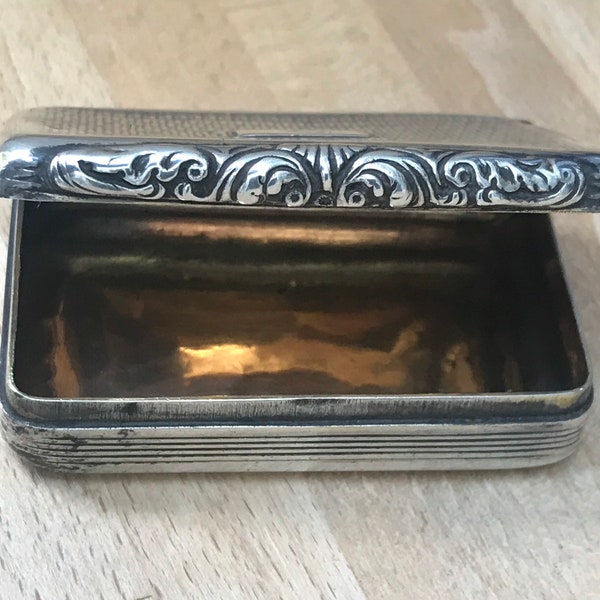 Silver Snuff - Etsy
