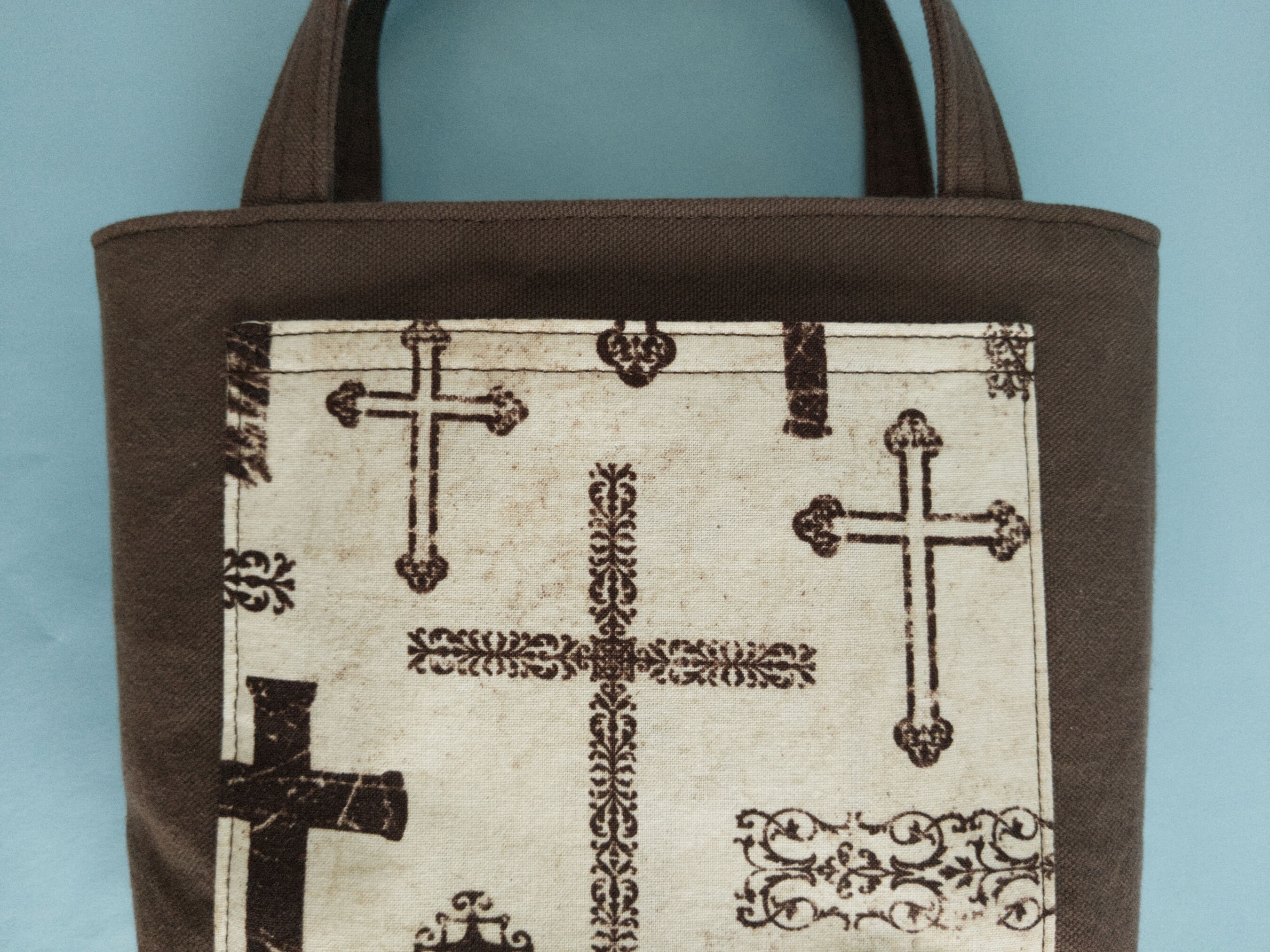 Faith Cross Tote Christian Project Bag Bible Study - Etsy