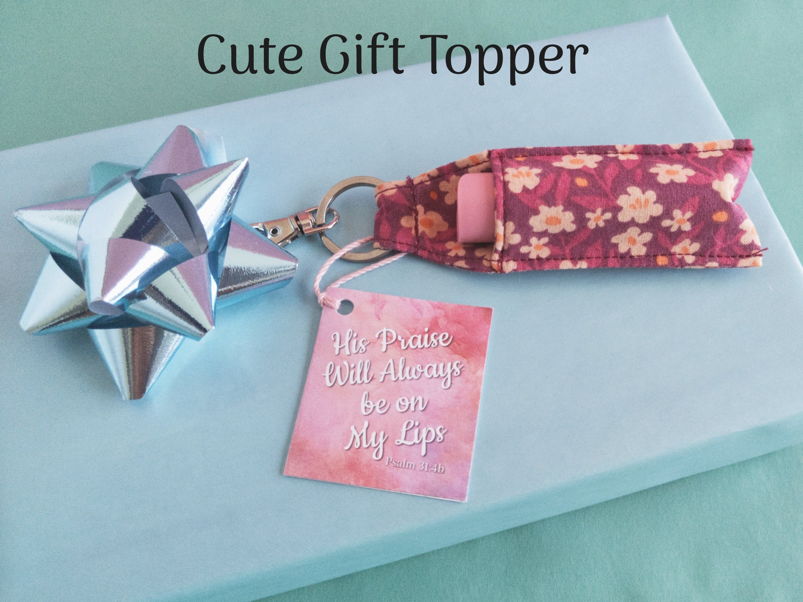 Christian Womens Bulk Gift Under 5 of Lip Balm Holder Keychain for ...