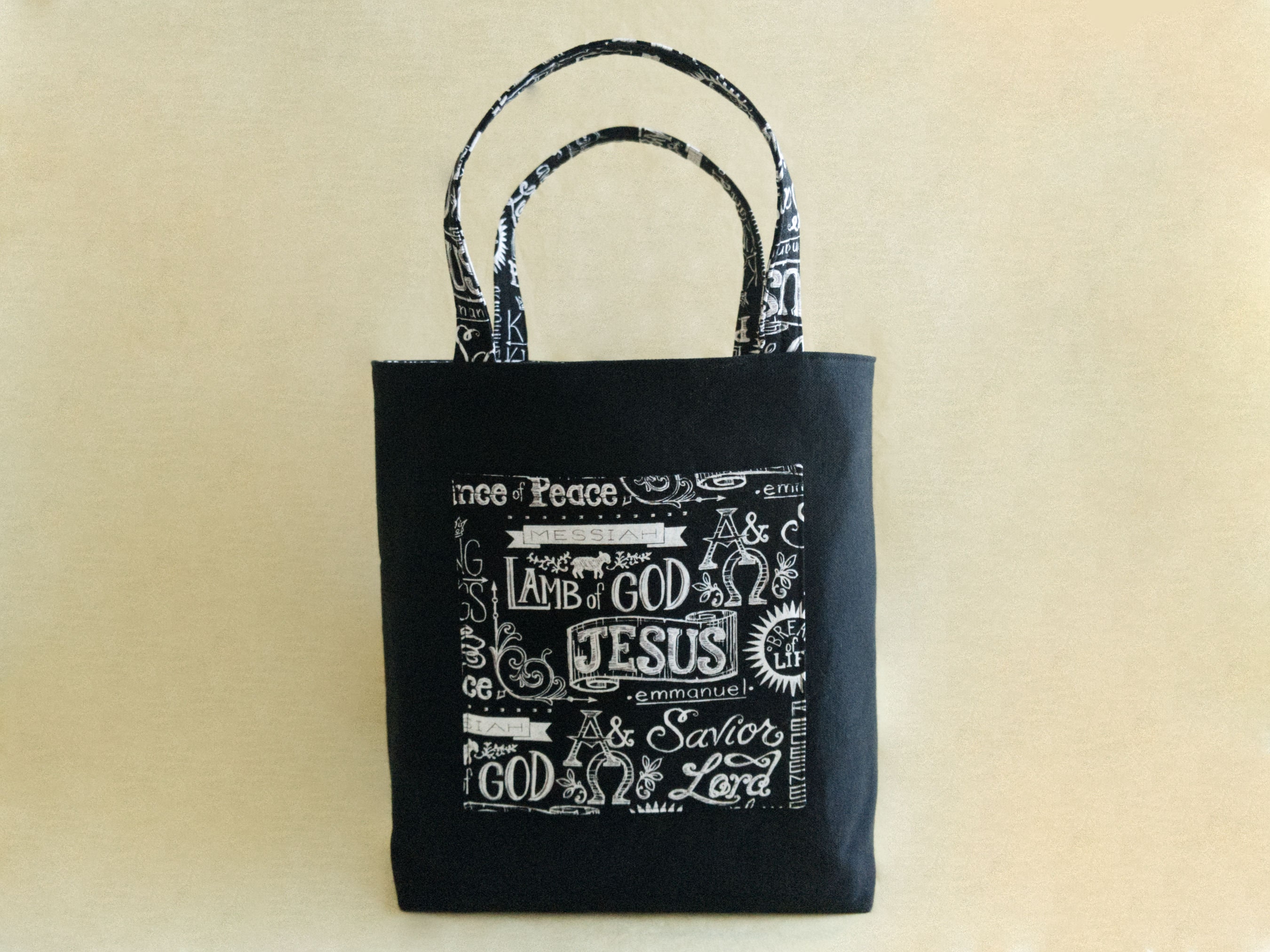 Christian Bible Bag for Church Tote With Pockets for Pastors Wife Gift ...