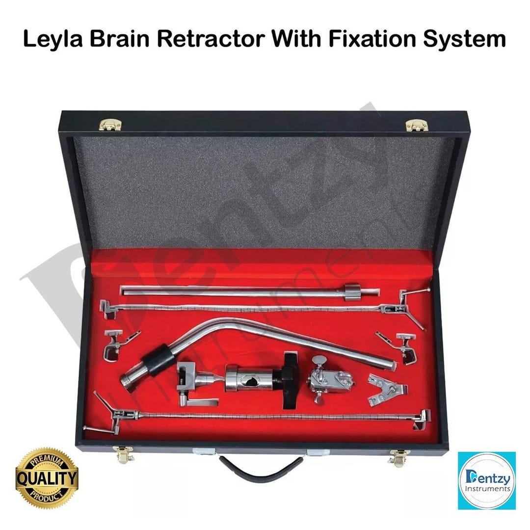 Leyla Brain Retractor for Neurosurgery Complete Surgical Tool Set With ...