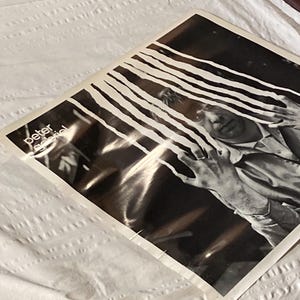 Peter Gabriel 1978 Promo Poster Genesis Water Damage Along Left Edge - Etsy