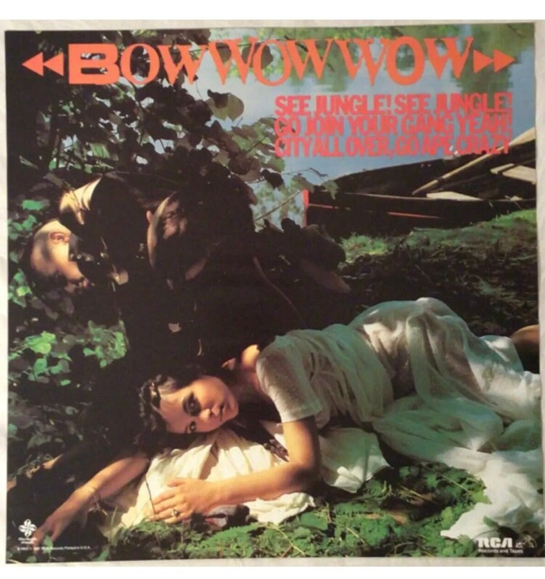 Bow Wow Wow 1981 Promo Poster Annabella Lwin Malcolm Mclaren Brand New Condition - Etsy
