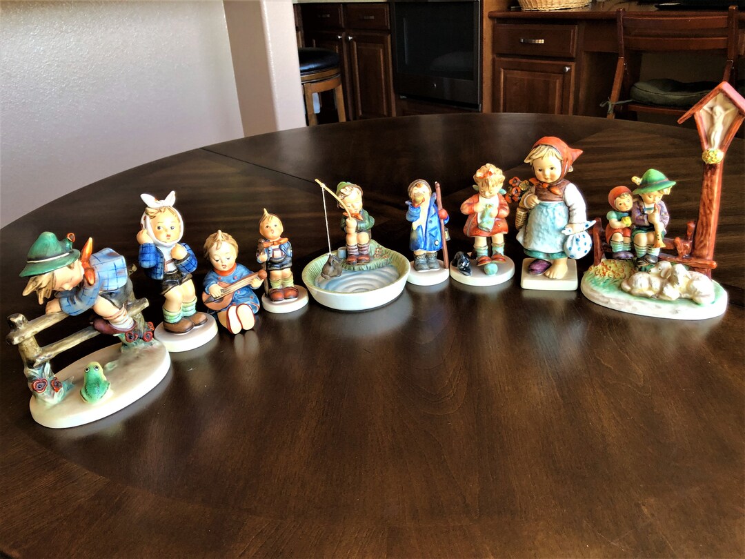 9 Vintage Hummels Original West Germany From Goebel Collectors Club ...