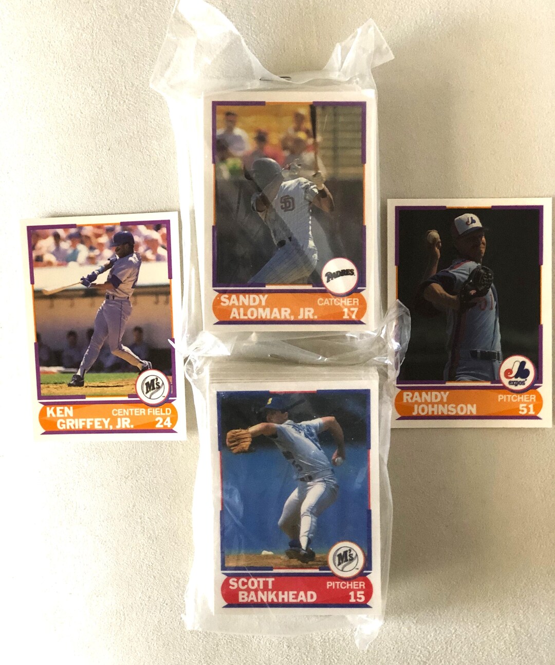 3 Score Young Superstars Complete Sets 1&2 = 1988 (80 Cards), 1989 (84 ...