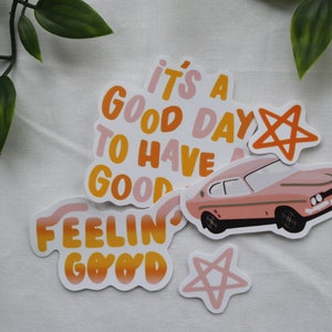 Good day sticker pack weather resistant matte motivational | Etsy