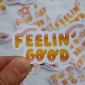 Good day sticker pack weather resistant matte motivational | Etsy