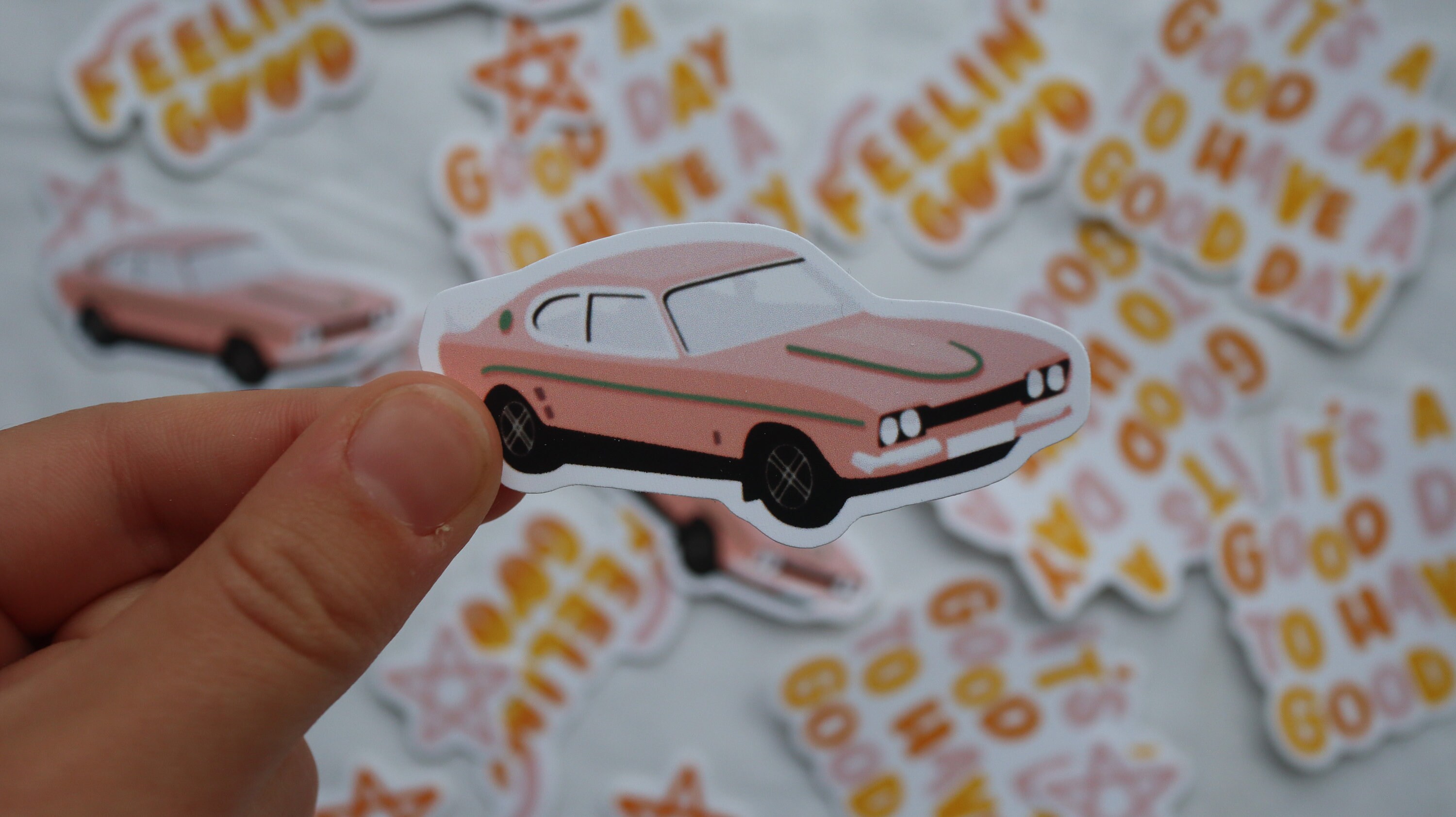 Good day sticker pack weather resistant matte motivational | Etsy