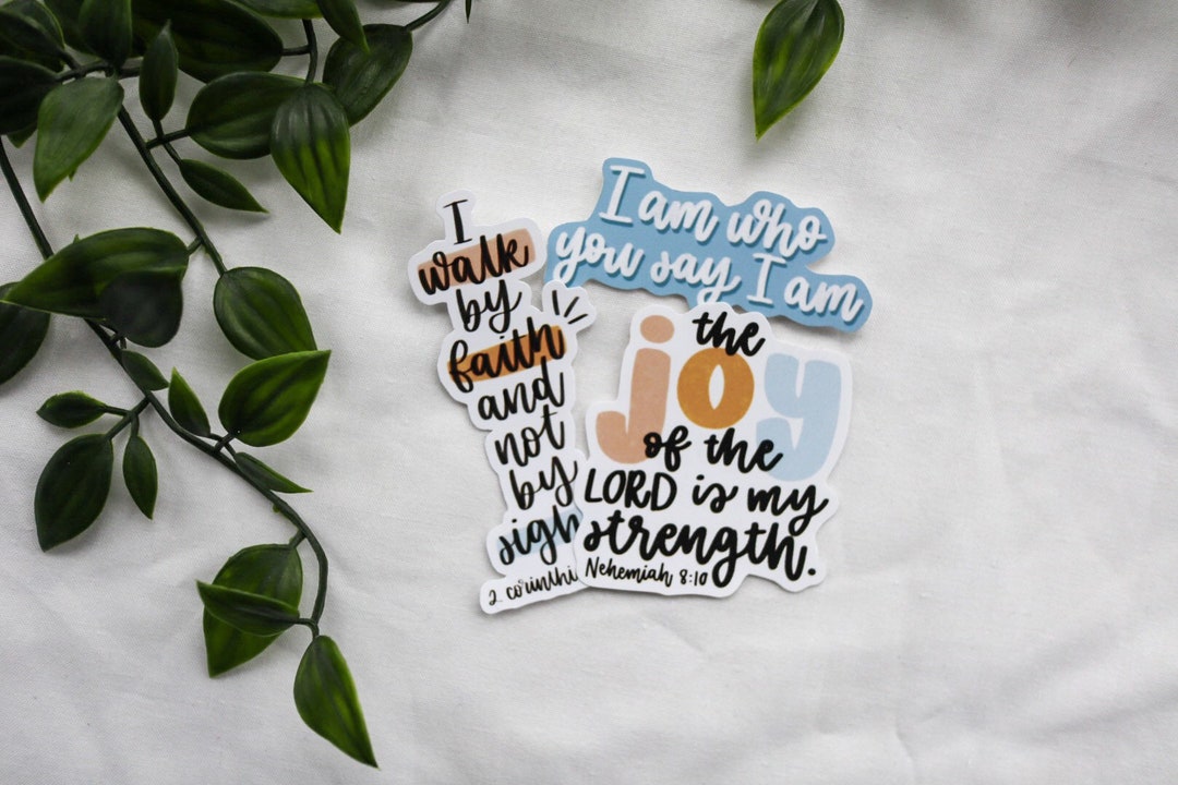 Joy Sticker Pack, Weather Resistant Matte Sticker Pack, Aesthetic ...
