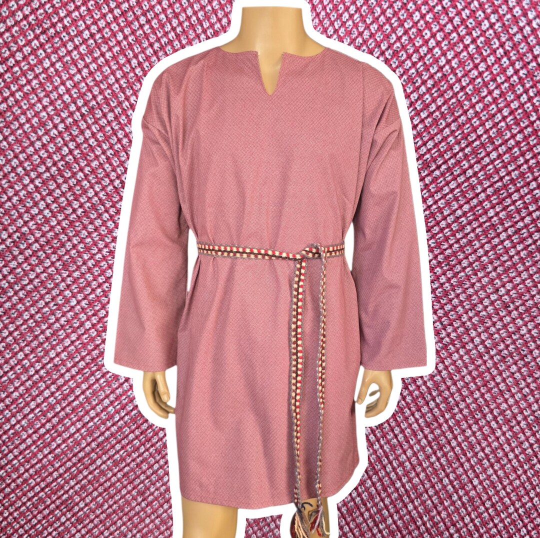 Viking Slavic Linen Shirt Tunic, Size 2XL ( Different Sizes Also ...