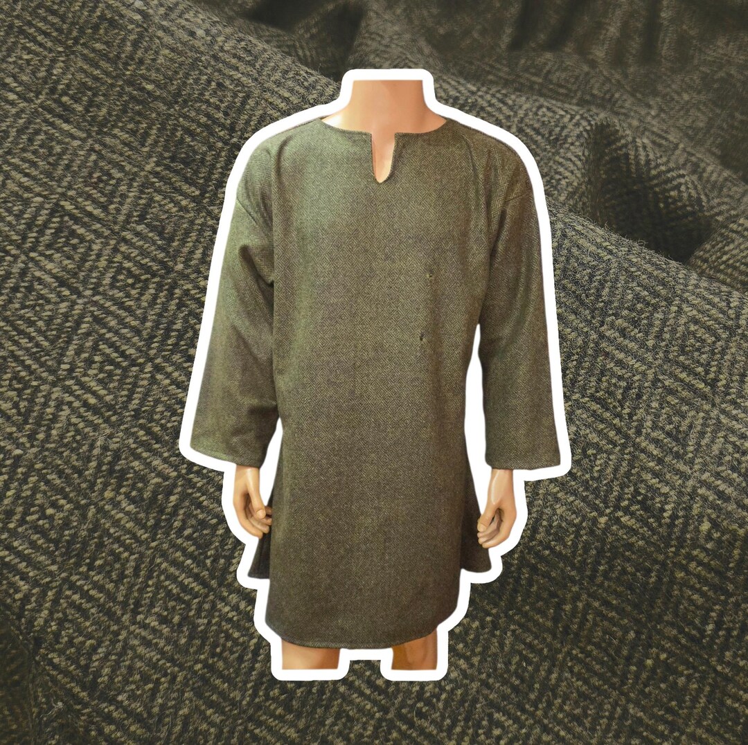Hand-woven Woolen Tunic, Different Sizes, Viking, Slavic, Outer Tunic ...
