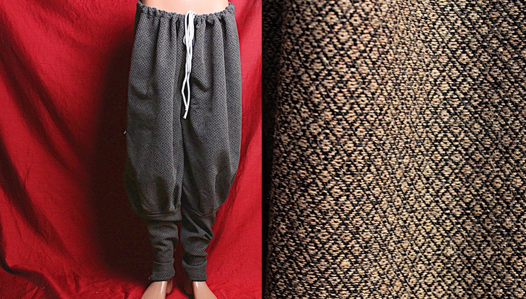 Viking Woolen Very Thick and Warm Long Baggy Trousers, Galligaskins ...
