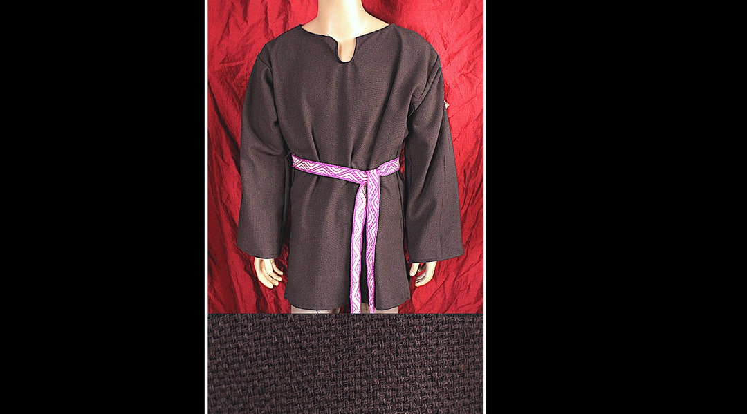 Viking Slavic Thick Linen Tunic, Size Approx. XL, Viking Slavic, Early ...