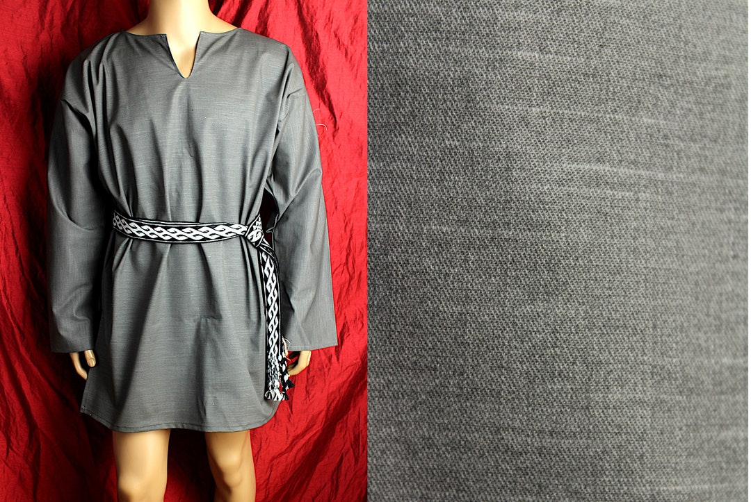 Viking Slavic Linen Shirt Tunic, Size Approx. S / M, Viking Slavic, Early - Medieval, Medieval ...