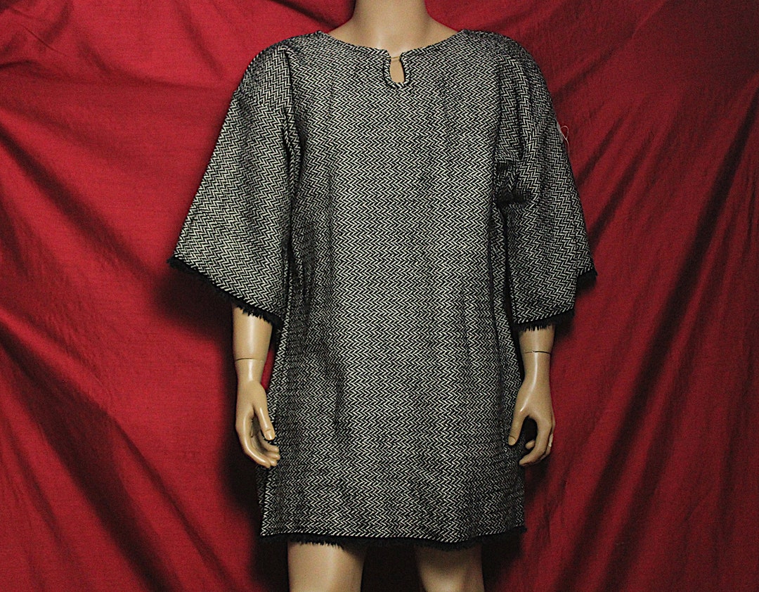 Viking Slavic Viking Slavic Extremely Thick Woolen Hand - Woven Tunic ...