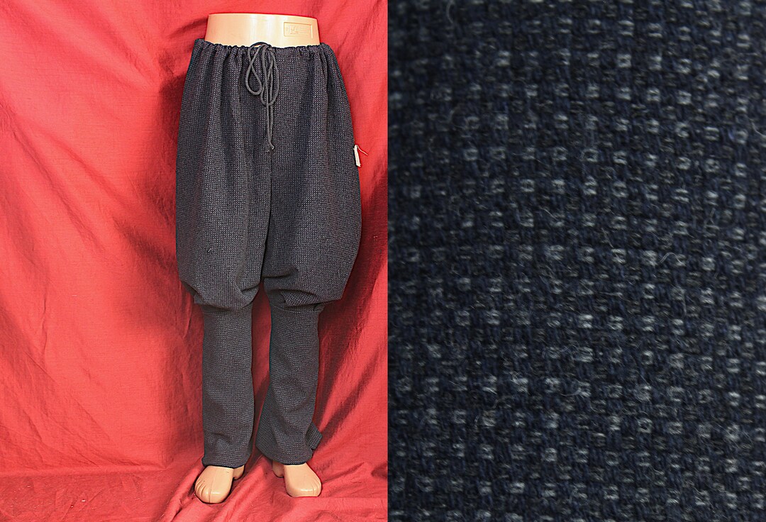 Viking Woolen Very Thick Long Baggy Trousers, Galligaskins, Shalwars ...