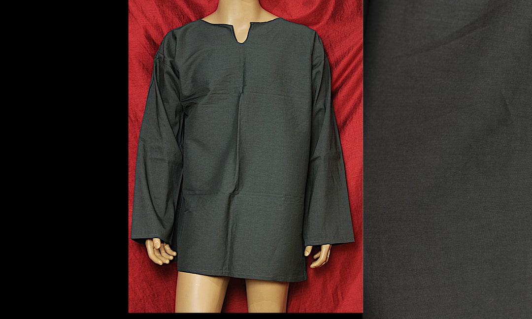 Viking Slavic Linen Shirt Tunic, Size Approx. XL - 2XL, Viking Slavic ...