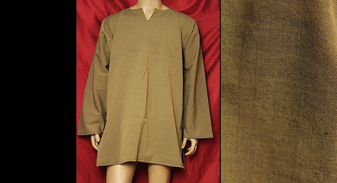 Viking Slavic Linen Shirt Tunic, Size Approx. 2XL - 3XL, Viking Slavic ...