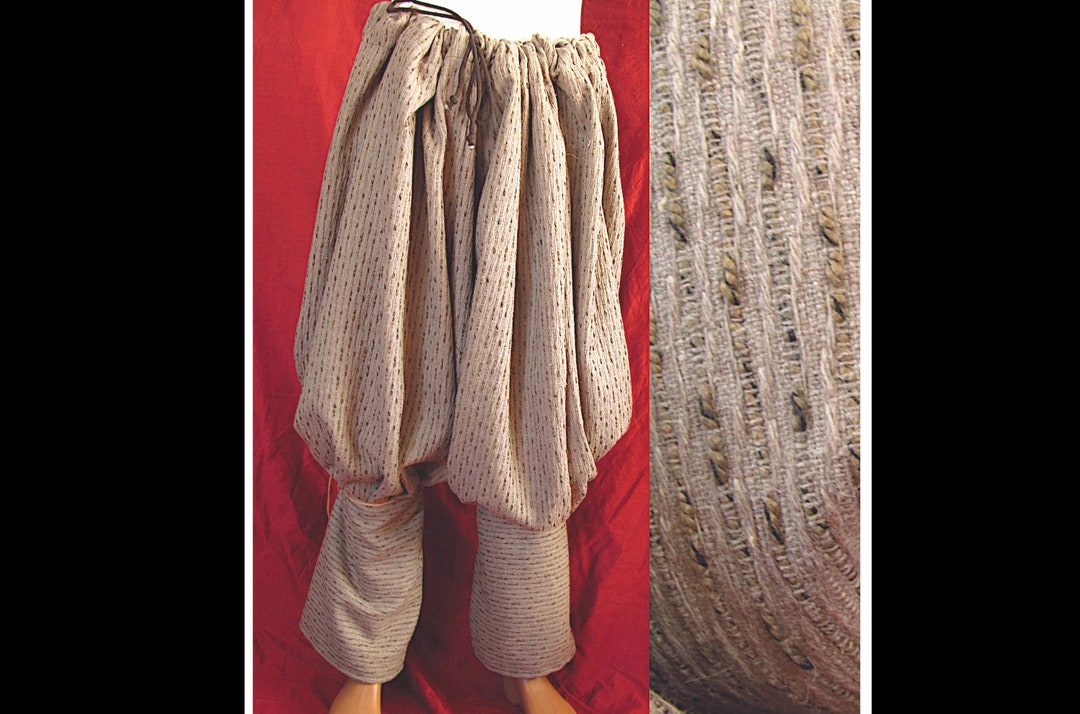 Viking Woolen Very Thick Long Baggy Trousers, Galligaskins, Shalwars ...