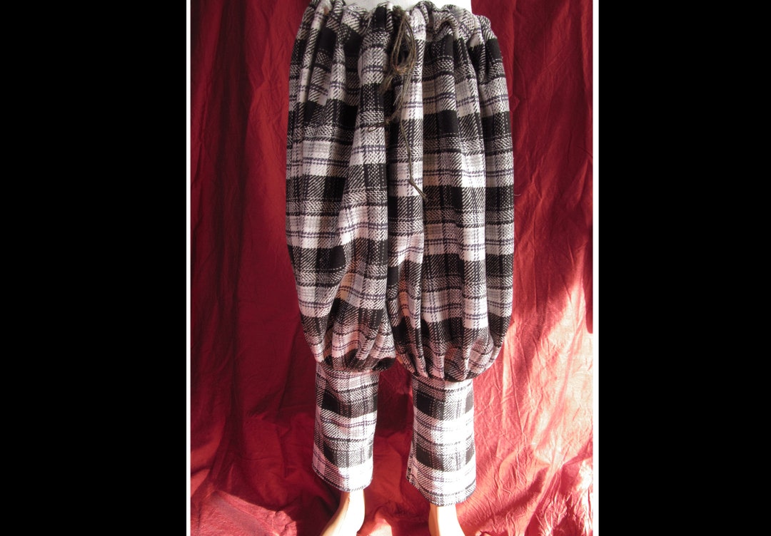 Viking Woolen Very Thick Long Baggy Trousers, Galligaskins, Shalwars ...