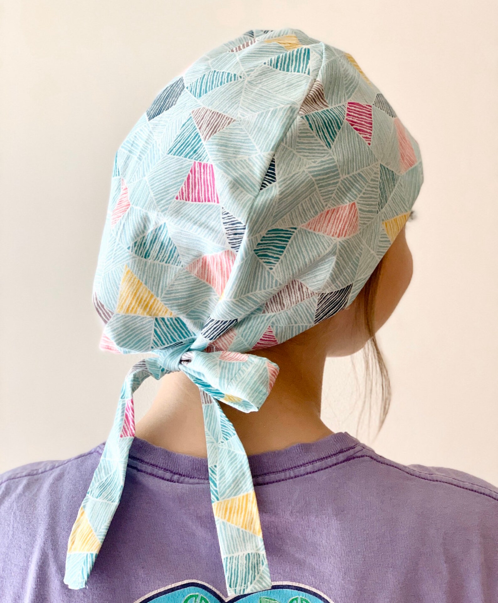 EASY to Sew! Scrub Cap Pattern, Easy Sewing Pattern, Medical Hat ...