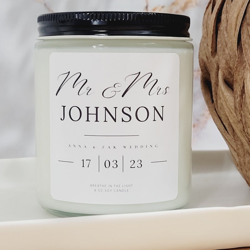 Wedding Candle - Etsy