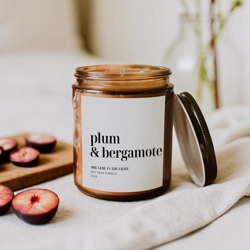 Plum Candles - Etsy