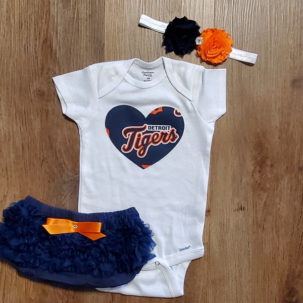 Detroit Tigers Baby - Etsy