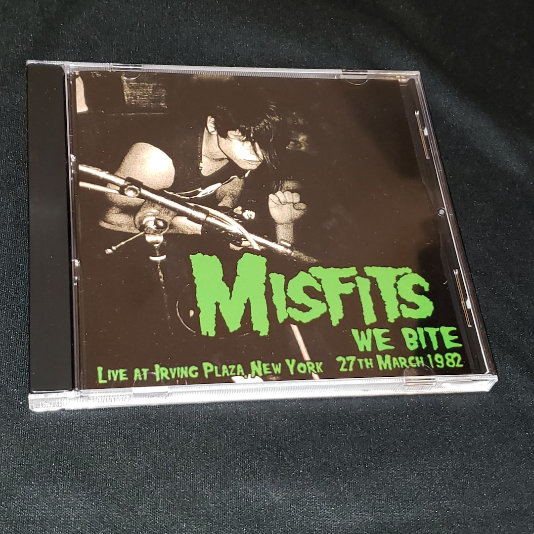 Misfits Live 1 CD We Bite Live in NYC Soundboard Danzig - Etsy