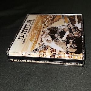 Led Zeppelin 4 CD Set Hammer of the Gods Live Seattle 1975 Robert Plant ...