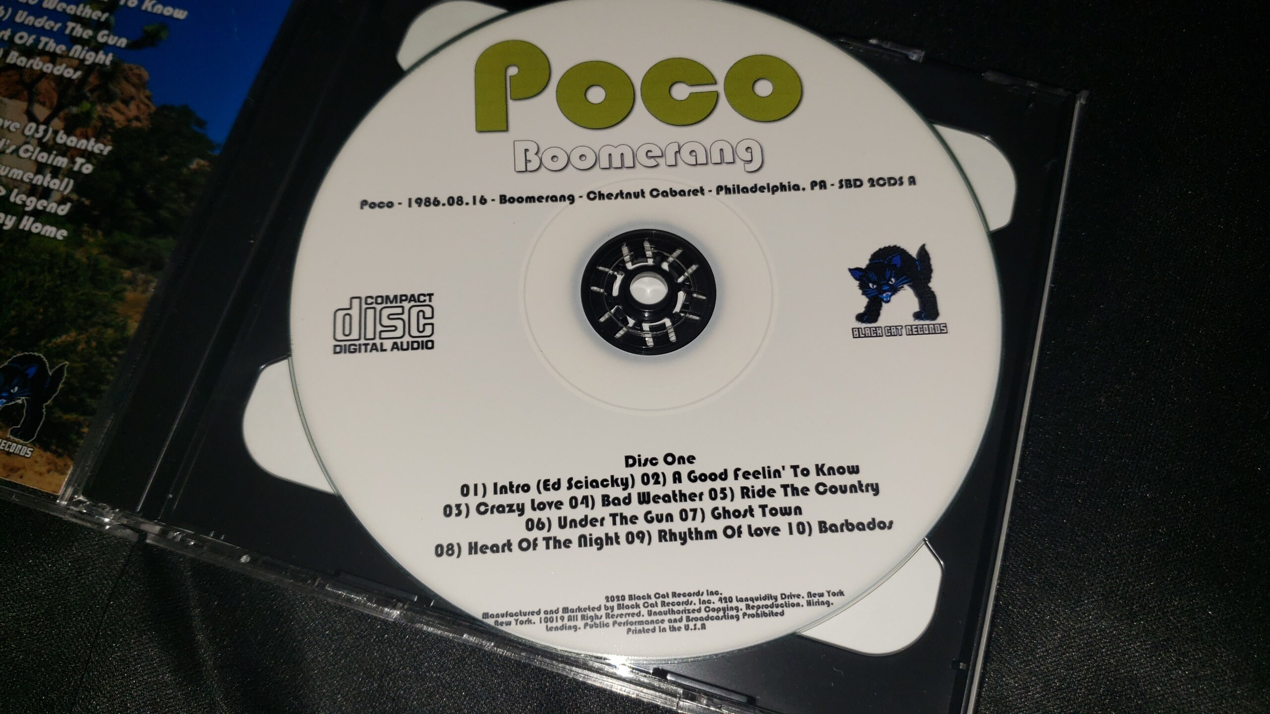 Poco 2 CD Live in Philadelphia Boomerang Rare Soundboard 1986 Show - Etsy
