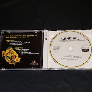 Genesis Live 2 CD Set Antiques Roadshow 1973 at the Roxy Phil Collins ...