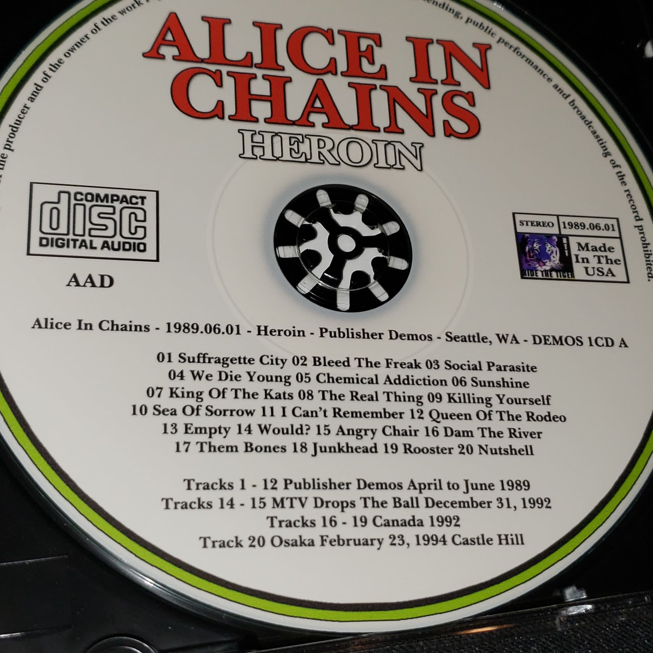 Alice In Chains Publisher Demos