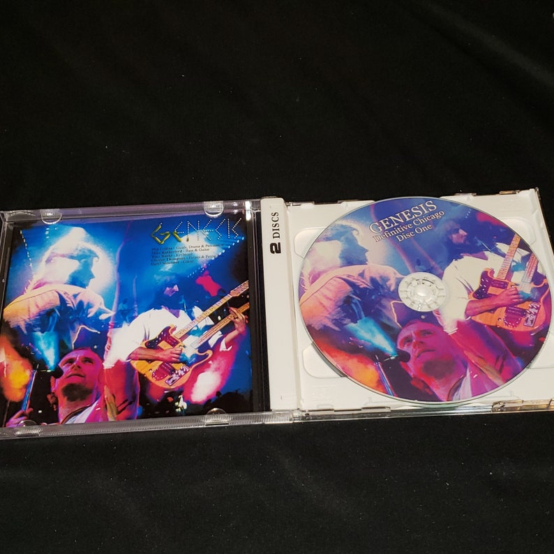 Genesis Live 2 CD Set Definitive Chicago 1978 in Chicago IL - Etsy