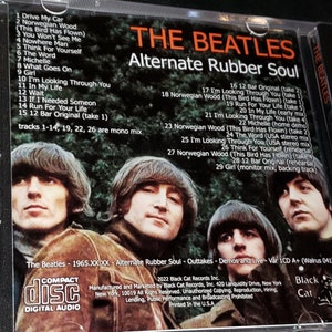 The Beatles 1 CD Alternate Rubber Soul Outtakes Demos 1965 Abbey Road ...