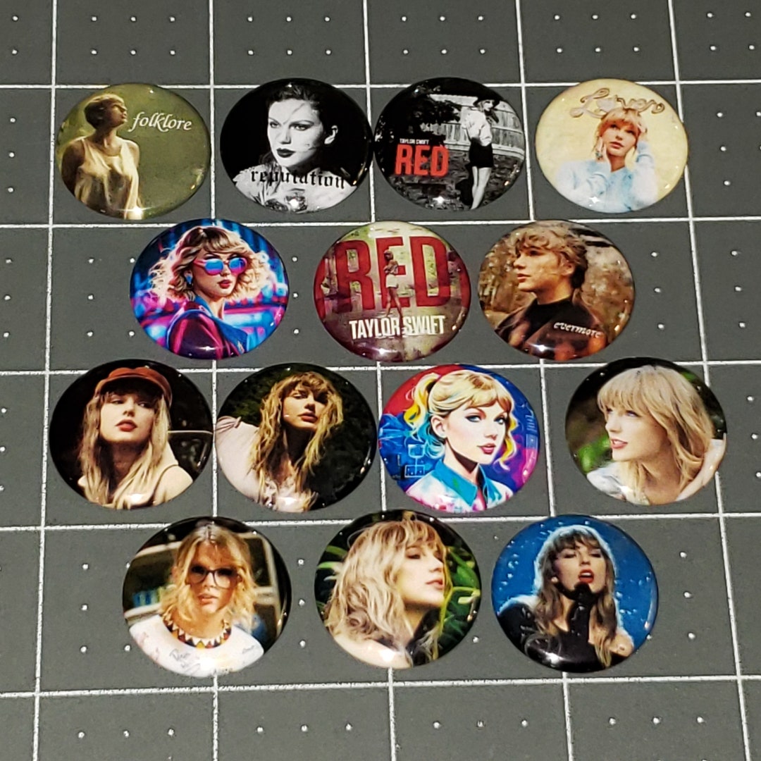 14 Taylor Swift Buttons 1 Inch Pins Button Pin Mini Album Vinyl LP ...