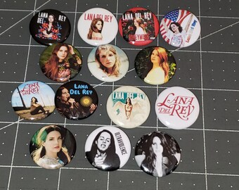14 Lana Del Rey Mini 1 Inch Buttons Pins Button Mini Vinyl LP - Etsy