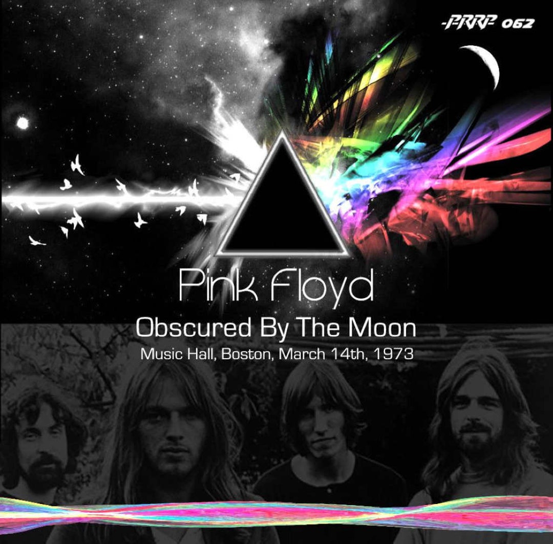 Pink Floyd 2 CD Set Obscured by the Moon Live in Boston MA 1973 Roger Waters David Gilmour - Etsy