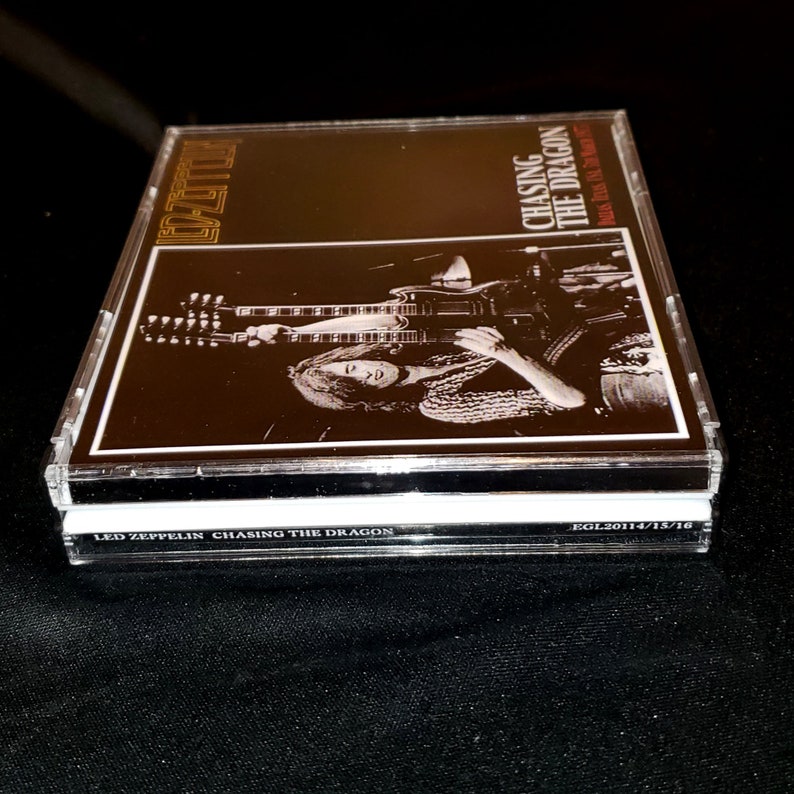 Led Zeppelin 3 CD Set Chasing the Dragon Live 1975 Dallas Texas 1975 ...