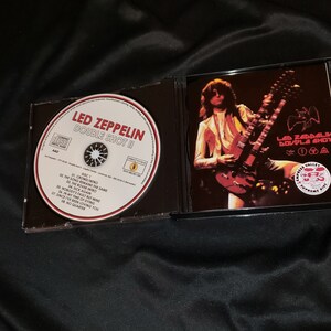 Led Zeppelin 3 CD Double Shot II Live in Landover 1977 Jimmy Page Plant ...
