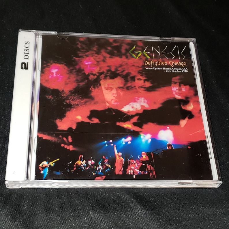 Genesis Live 2 CD Set Definitive Chicago 1978 in Chicago IL - Etsy