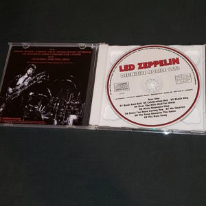 Led Zeppelin Live 2 CD Set Definitive Mobile Live at Mobile AL in 1973 ...